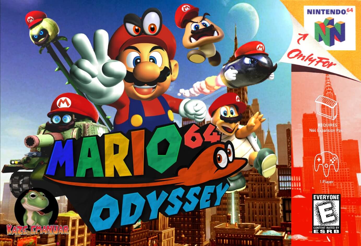Play Mario Odyssey 64 (Nintendo 64) online for free in your browser